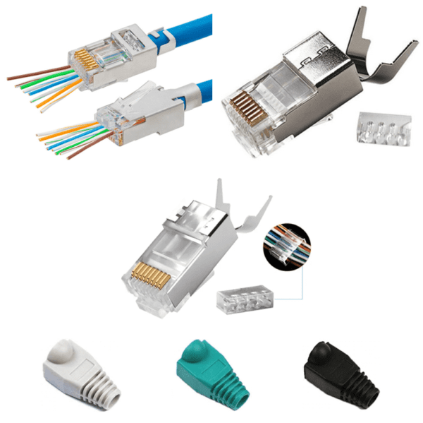 Plug RJ45 CAT5e Modular - Eurocabos